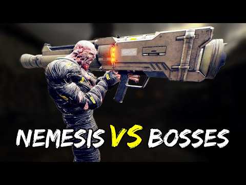 Resident Evil 4 - NEMESIS VS All Bosses | Professional Difficulty - No Damage 4K 60 FPS