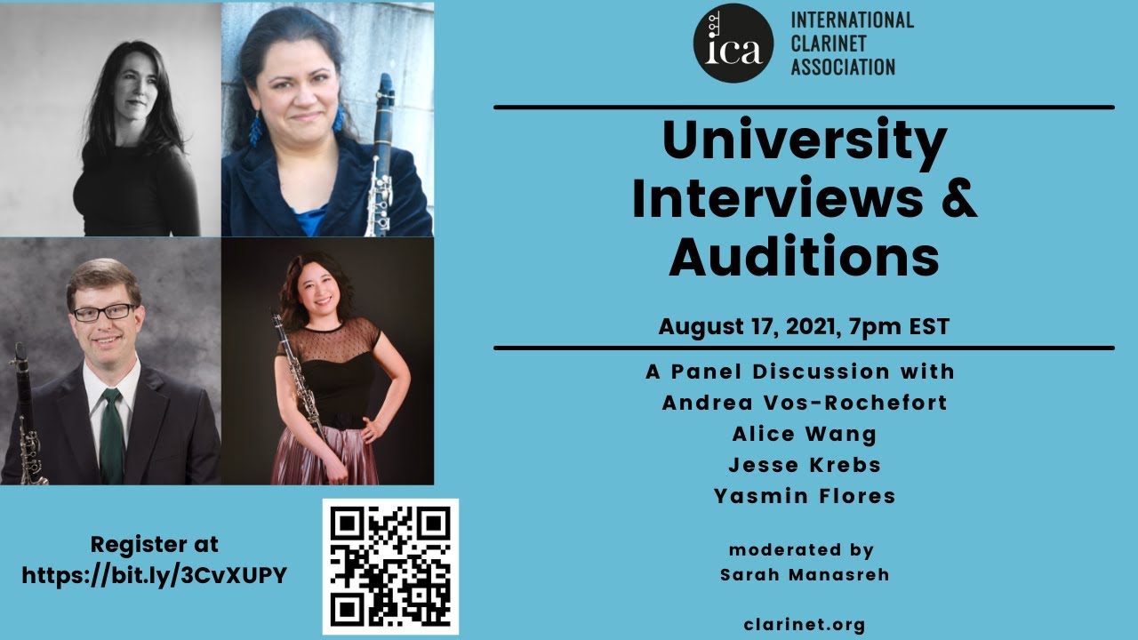 University Interviews & Auditions: A Panel Discussion - YouTube