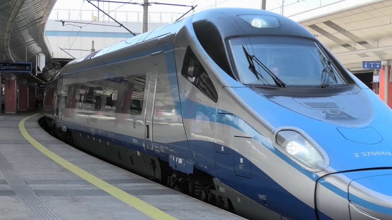 Pendolino ED250-007 Kraków Główny jako pociąg ekspresowy InterCity ...