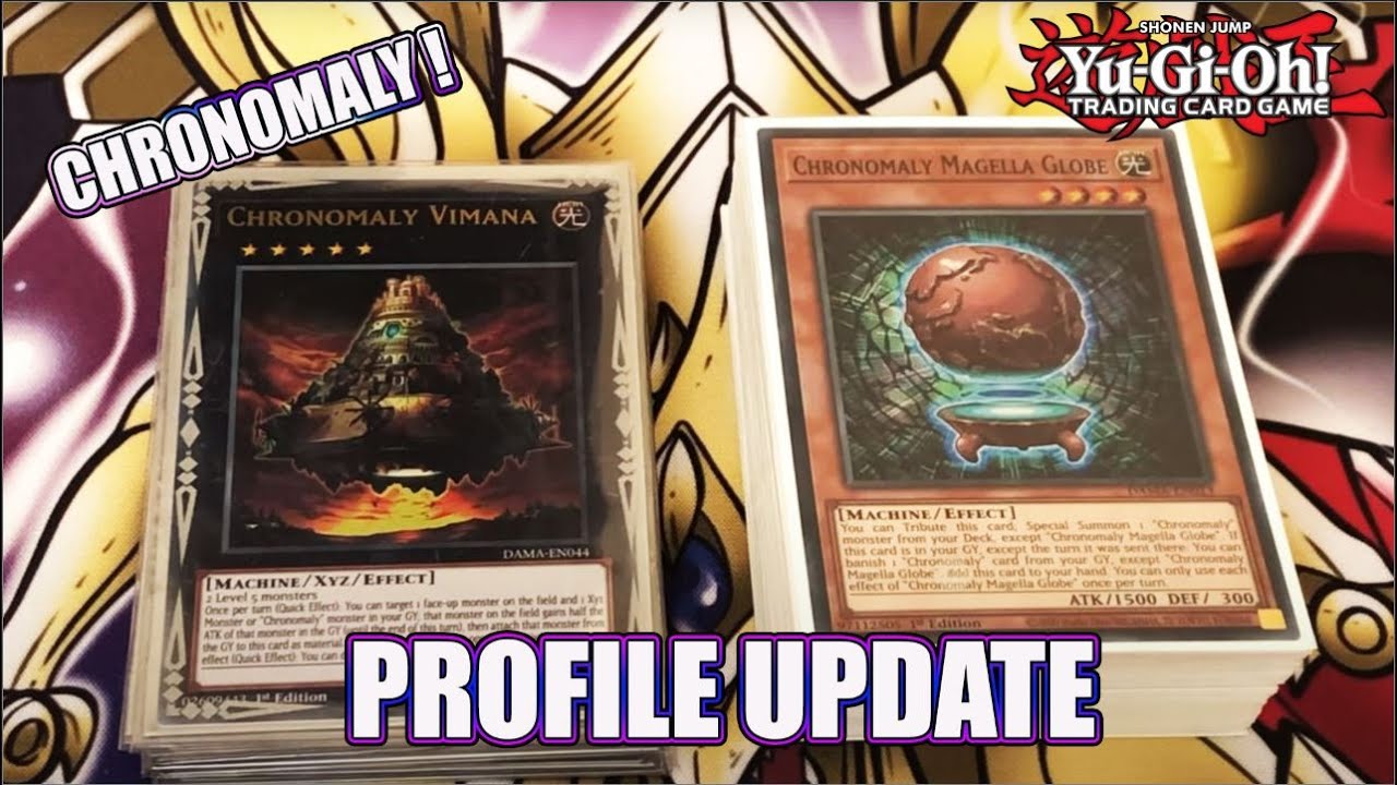 YUGIOH chronomaly deck profile post dawn of majesty - YouTube
