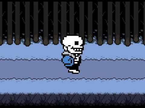 Sans Walk Cycle (Test Animation) - YouTube