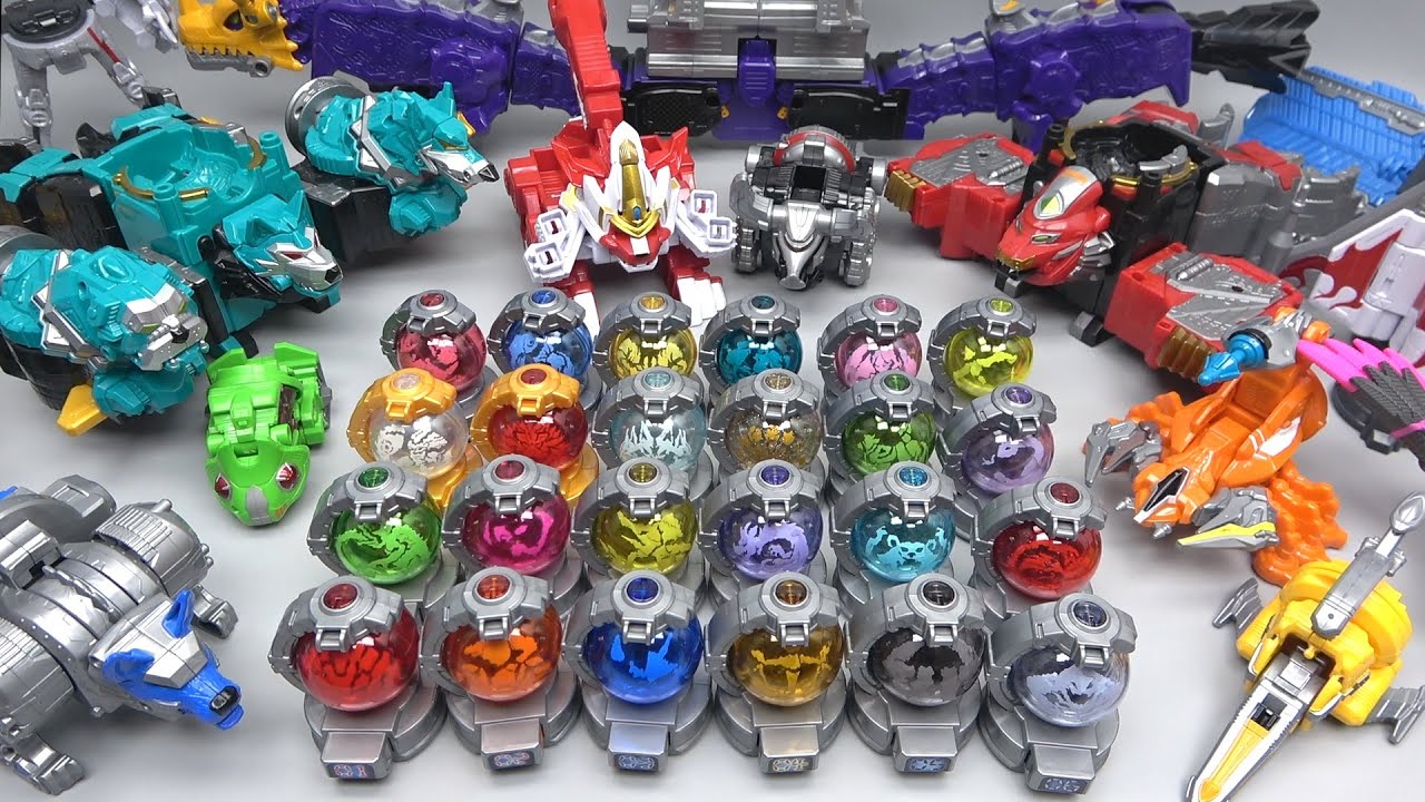 DX Uchu Sentai Kyuranger. Power Rangers GALAXY FORCE Transformation ...
