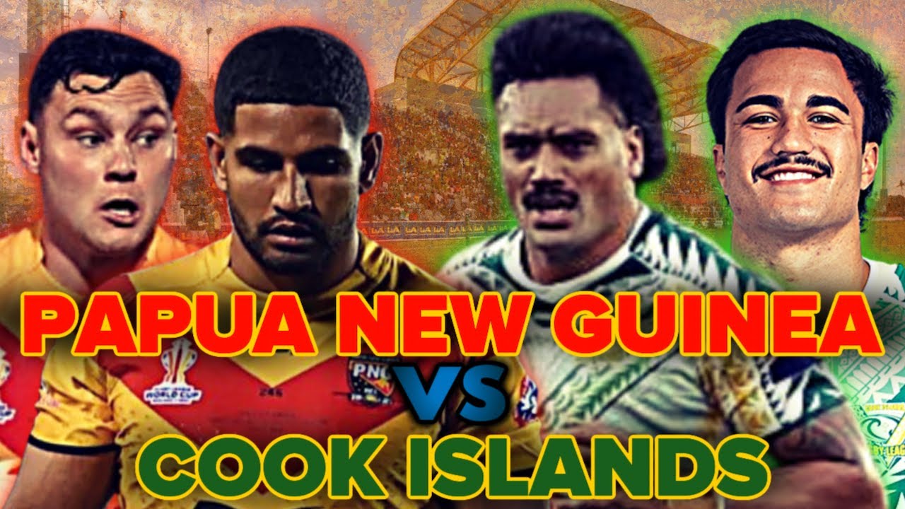 Papua New Guinea vs Cook Islands | Pacific Championships | Live Stream ...