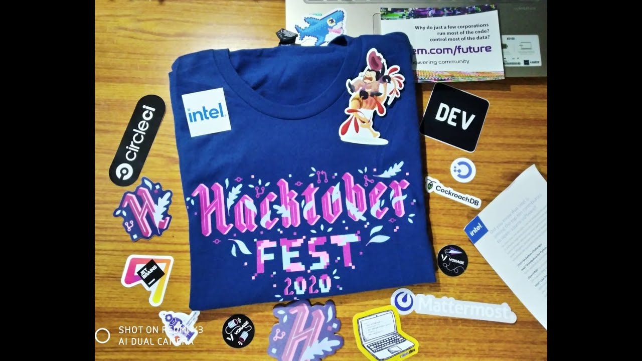 Hacktoberfest2020 Swags Unboxing 🔥🔥🔥 | Sponsored by DigitalOcean | # ...