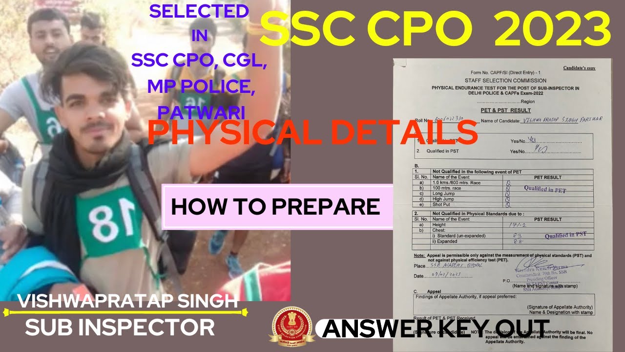 SSC CPO 2023 PHYSICAL | ssc cpo physical ki taiyari kaise karein | part ...