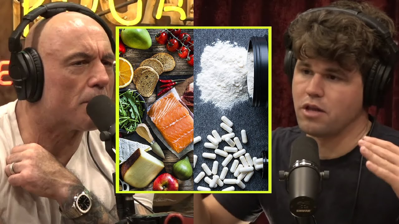 The Diet of a 5x World Champion at Chess - Joe Rogan & Magnus Carlsen ...