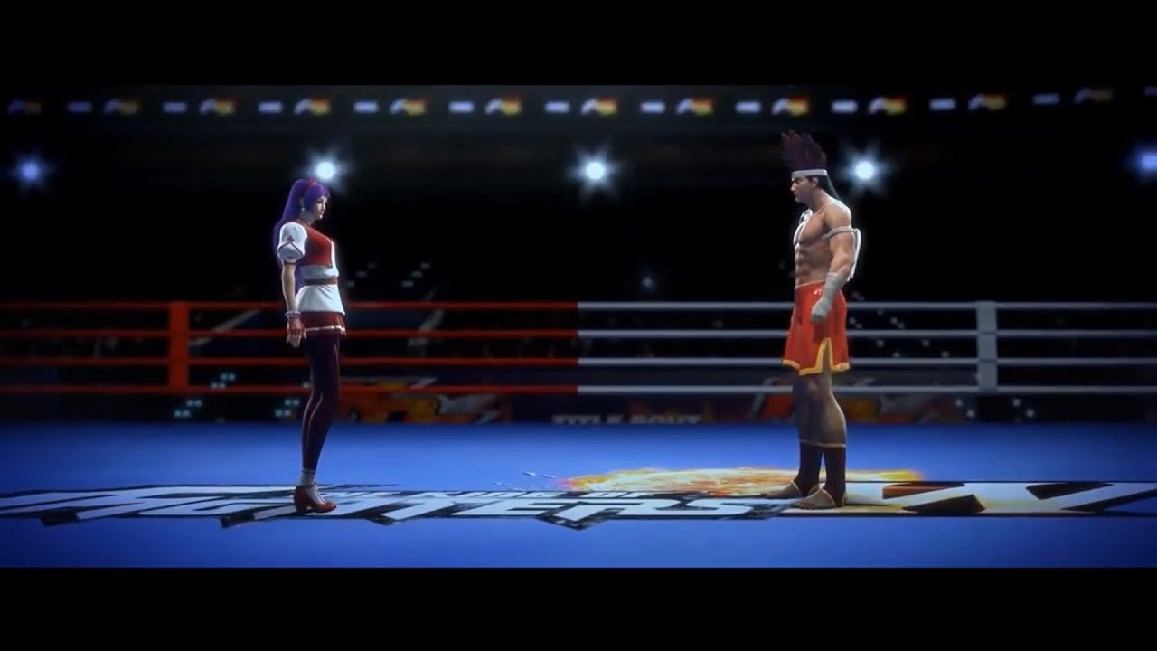 ATHENA ASAMIYA VS JOE HIGASHI KOF DESTINY - YouTube
