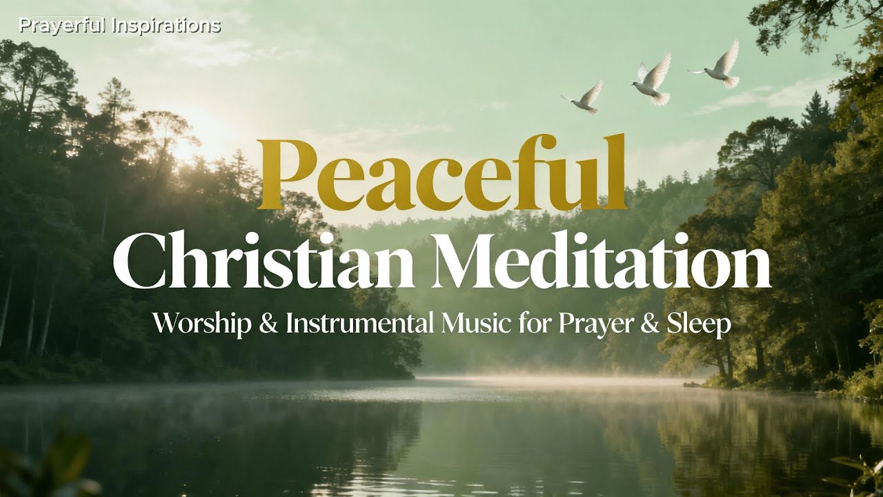 Peaceful Christian Meditation 🕊️ Worship & Instrumental Music for ...