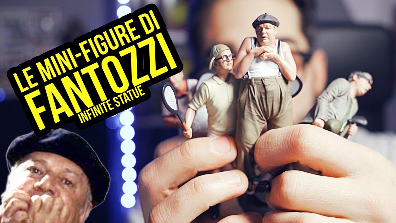 FANTOZZI le MINI-FIGURES da COLLEZIONE | INFINITE STATUE | ANTEPRIMA ...
