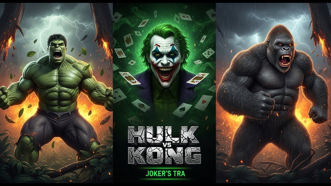 Hulk vs King Kong | Jungle Explosion | Joker’s Trap - YouTube