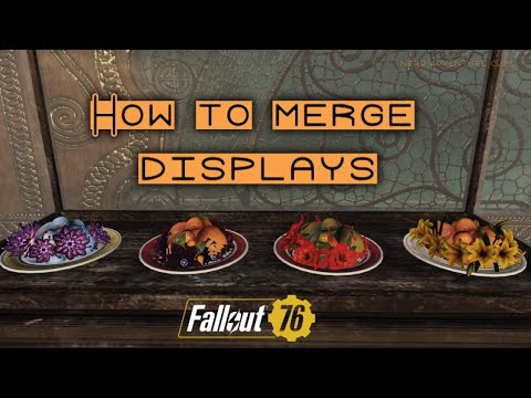 [EN] Fallout 76 - Camp Building - How to merge displays - YouTube
