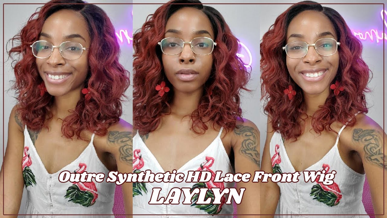 Glamourtress | Outre Synthetic HD Lace Front Wig - LAYLYN - YouTube