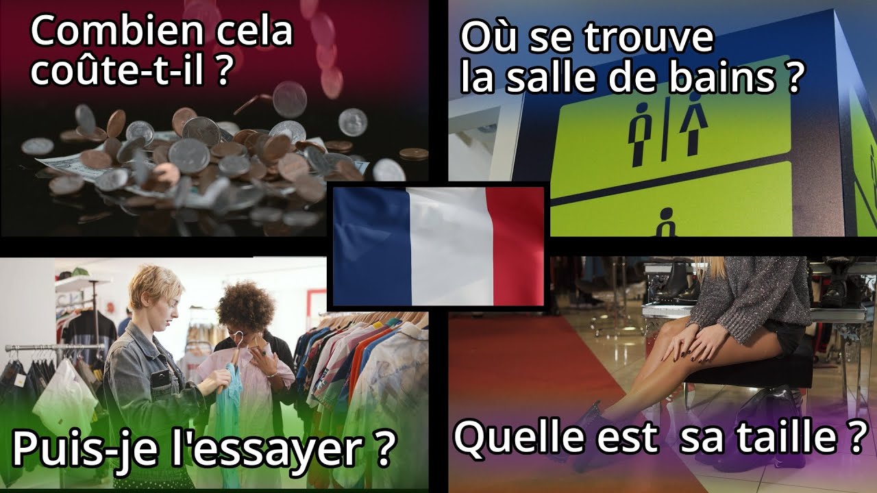 Useful Expressions and Vocabulary for Shopping in French ...