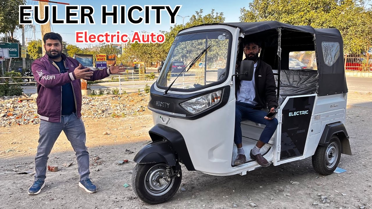 New Launch Euler Hicity Electric Auto Detail Review range Speed ...