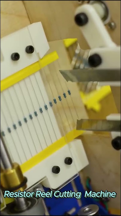 Resistor Reel Cutting Machine Using Arduino UNO #arduinoproject #shorts - YouTube