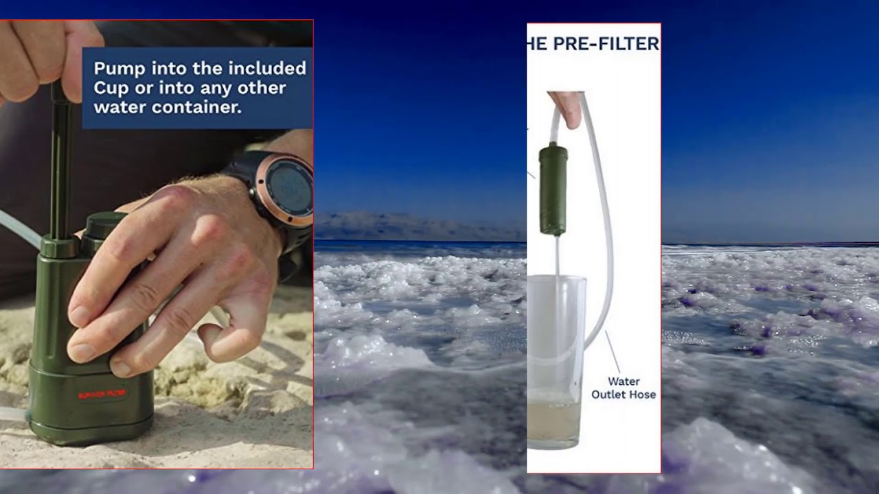 Hurricane Emergency Disaster Survivor Contaminated Water Filter PRO ...