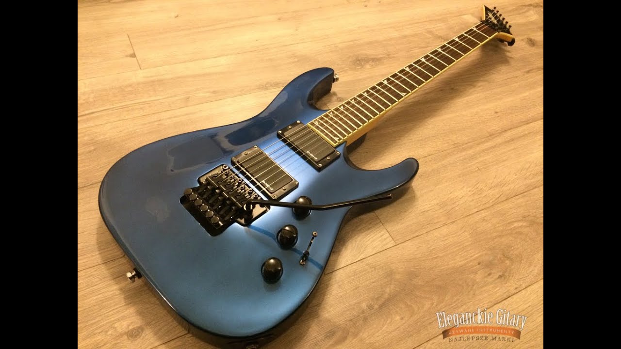 Jackson DKMG 2003 Cobalt Blue - Eleganckie Gitary - YouTube