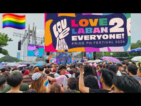 Love Laban 2 Everyone Pride PH Festival 2024 at QCMC #lovelaban2024🏳️‍🌈 ...