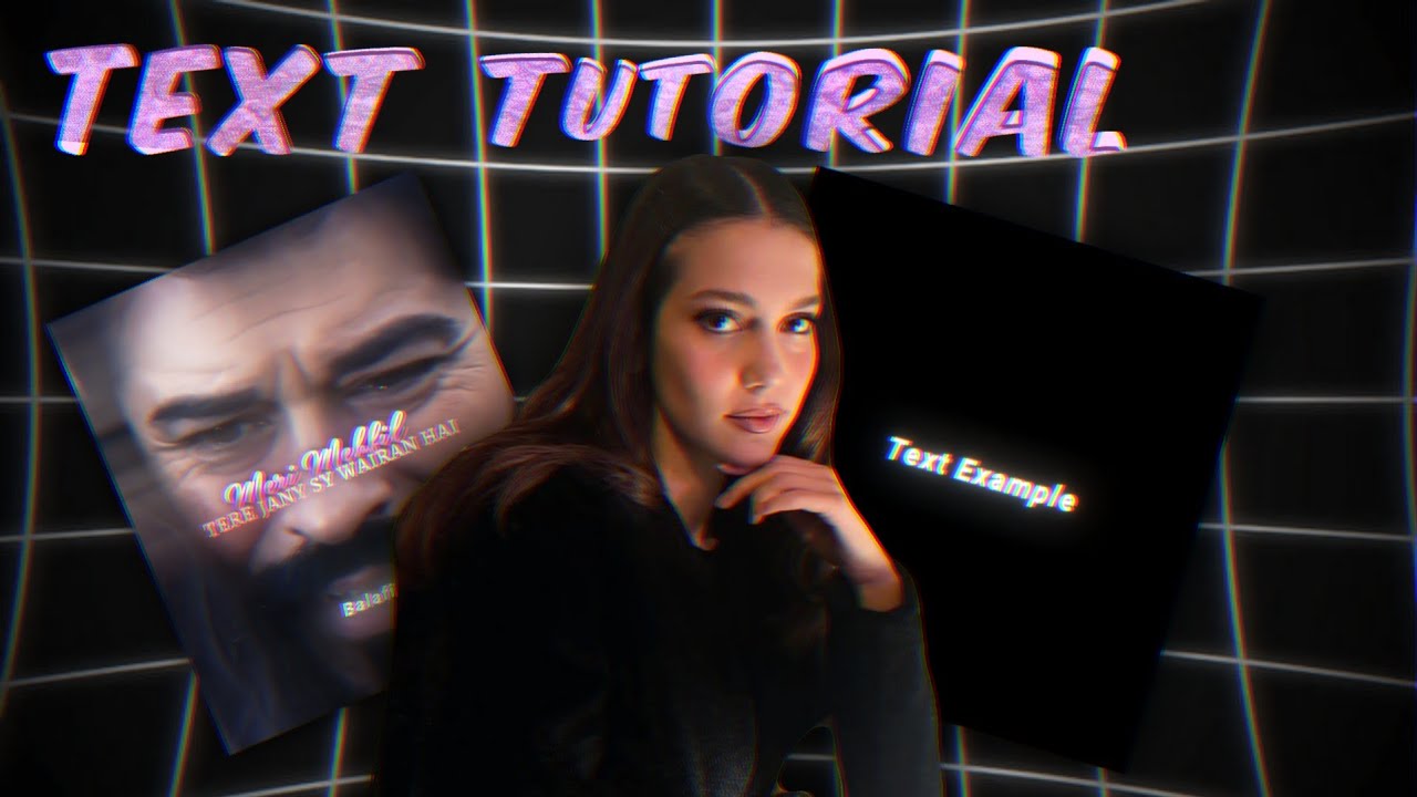 Text Tutorial Alight Motion | Tutorial - YouTube