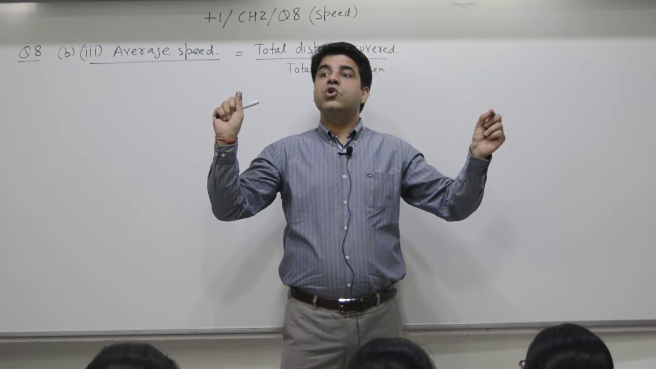 Class 10+1, Chapter 2A, Question 8, Speed - YouTube