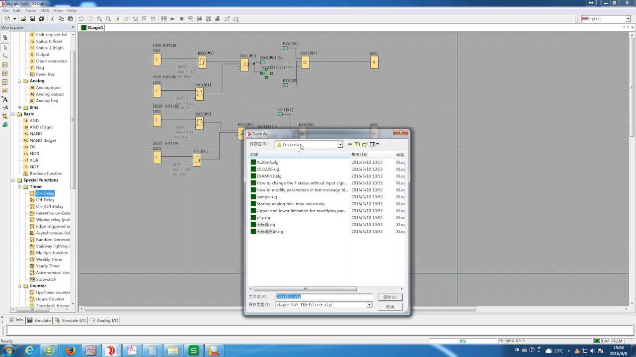 How to make xlogic program - YouTube