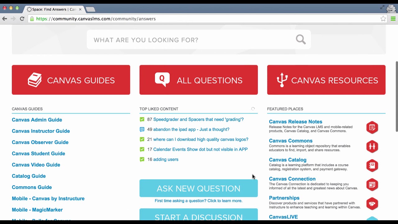 Canvas Find Answers YouTube canvas-find-answers-youtube