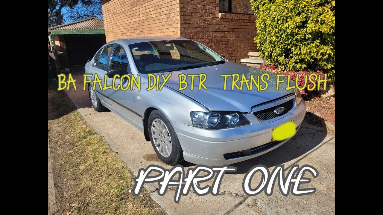 Ford Falcon BA BTR transmission flush PART ONE - YouTube