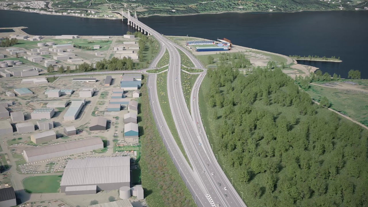 Virtual Reality Model - June 2019 - A9/A82 Longman Junction Improvement ...