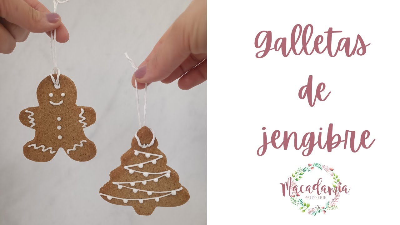 GALLETAS DE JENGIBRE - YouTube