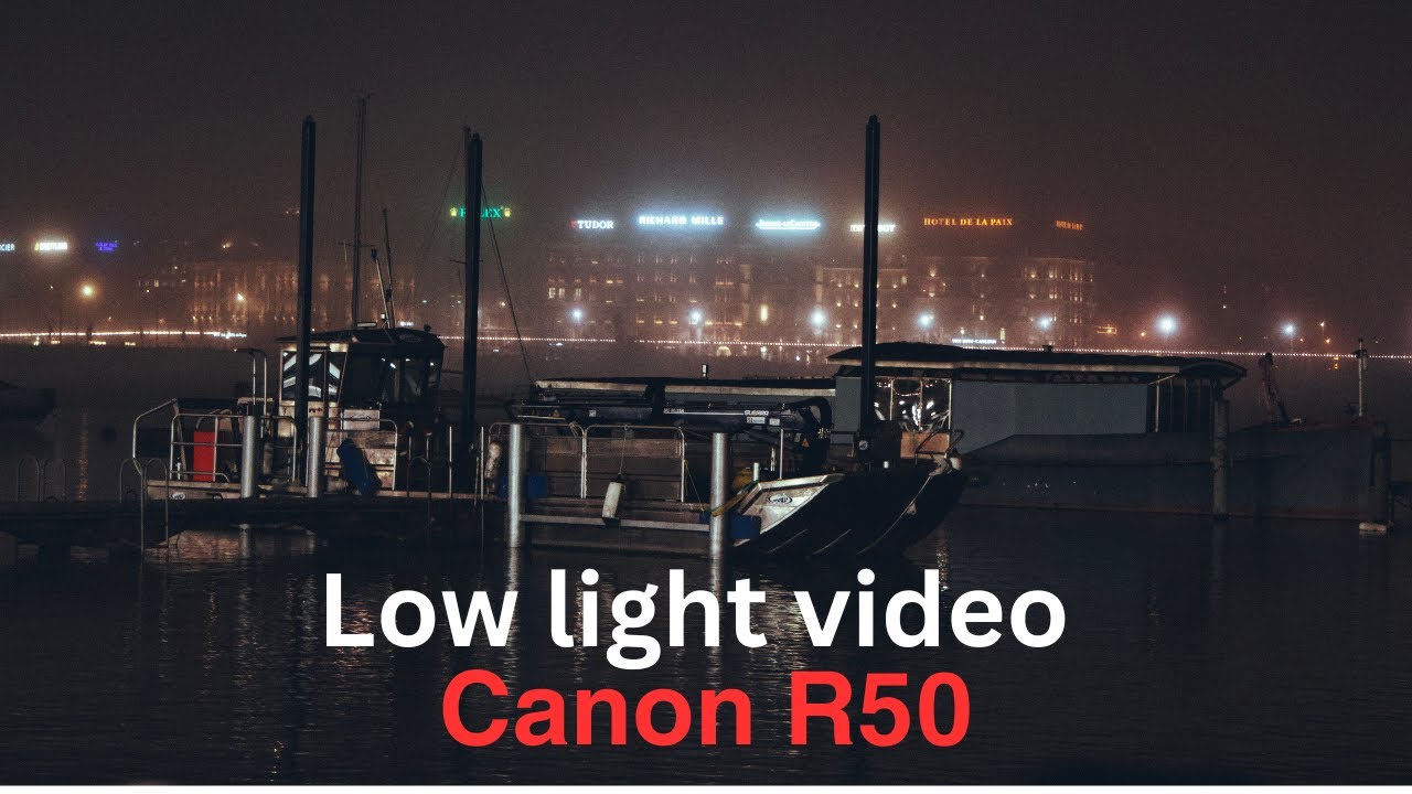 Canon R50 in low light | Video test | Cinematic - YouTube