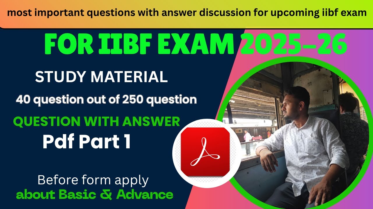 IIBF Exam Questions 2025: Complete Guide & Solutions💥 iibf exam ...