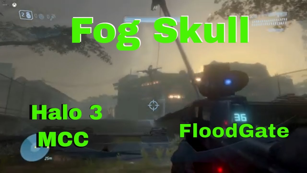 Fog Skull : Floodgate : Halo 3 : MCC : Chevo Skulls💀 - YouTube