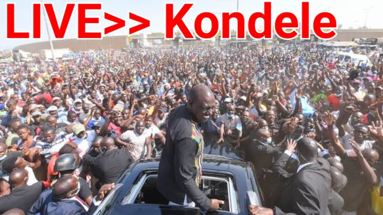🔴RUTO storms Kondele and Kisumu bringing the whole place to STANDSTILL ...