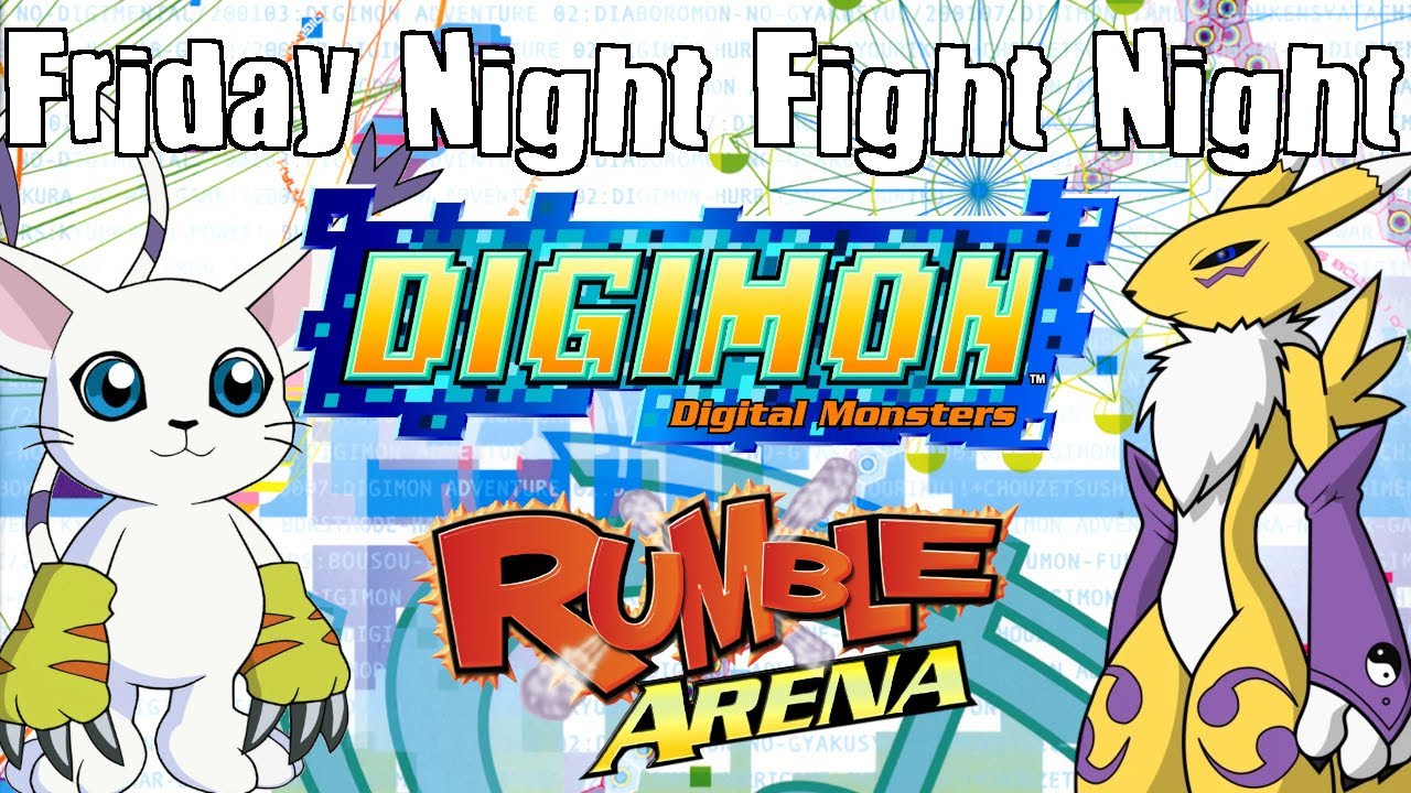 Digimon Rumble Arena - Friday Night Fight Night - YouTube