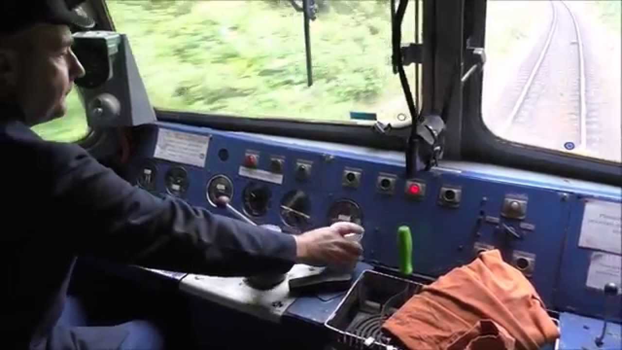 [HD] Class 50 50027 "Lion" Cab ride + Horn - Watercress Line - YouTube