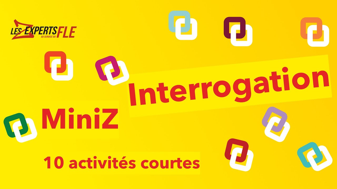10 activités courtes sur l'interrogation, FLE ou scolaire - YouTube