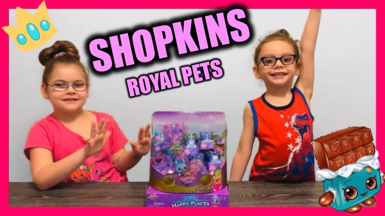 Opening A Case of Shopkins Royal Pets! - YouTube