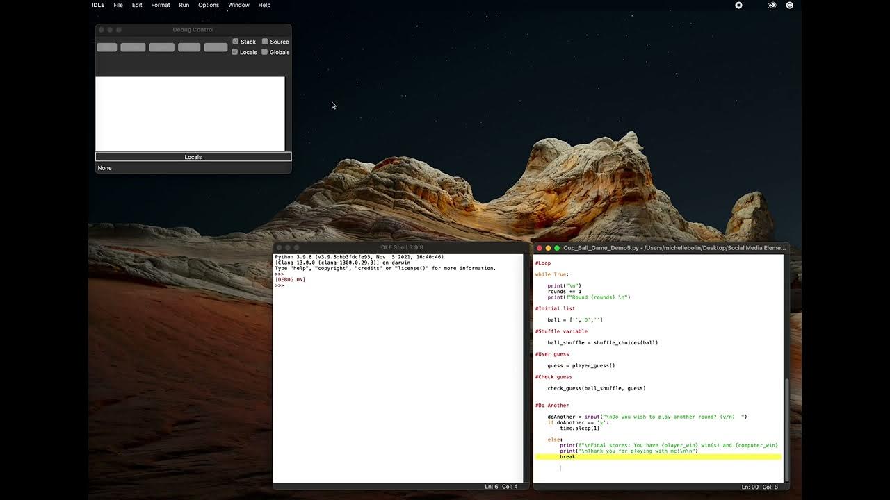 Debugging a Python Program with Idle. - YouTube