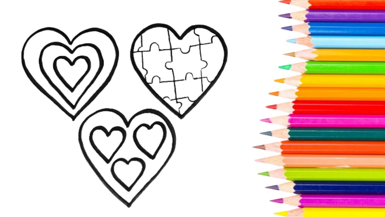 How to draw a heart? yurakni qanday chizish kerak - YouTube