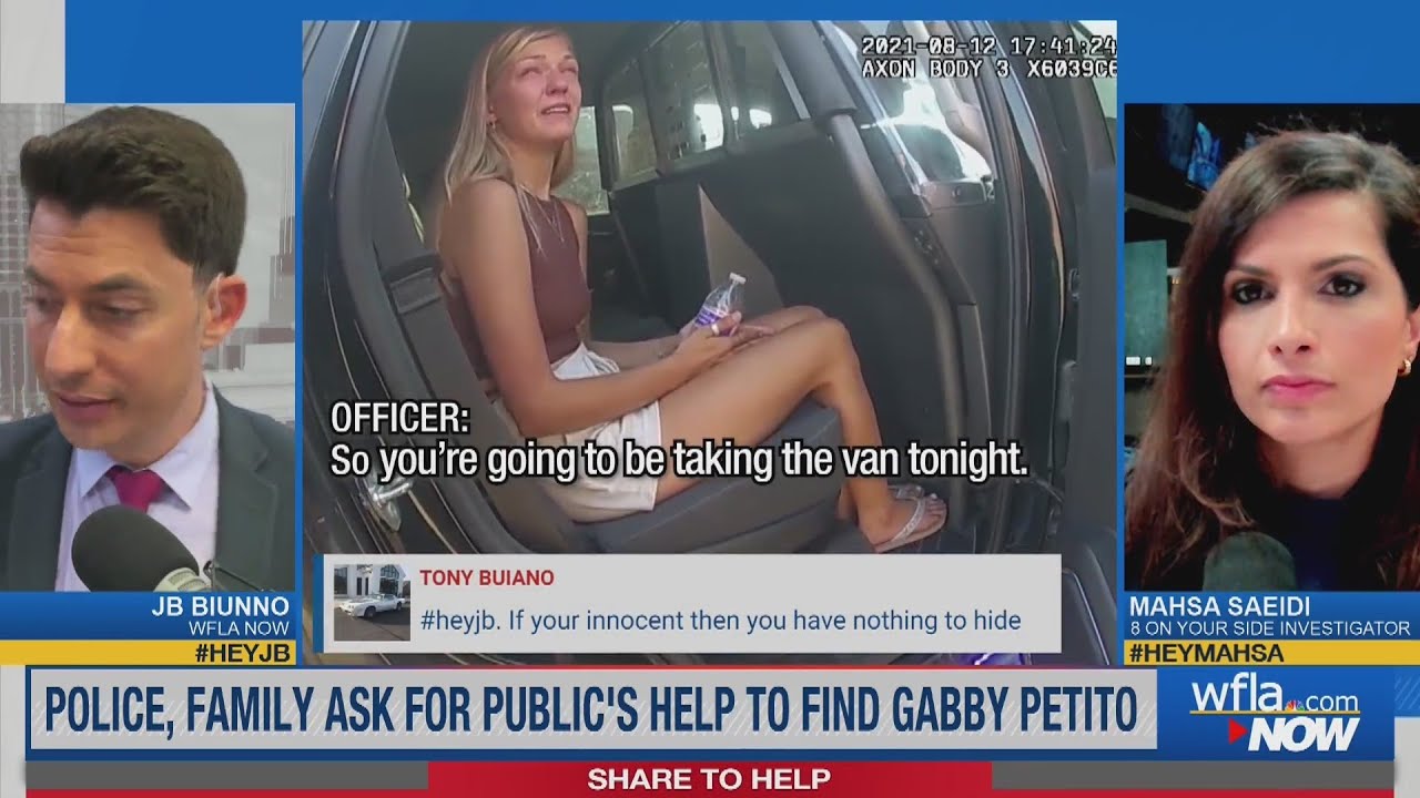 Utah police video shows Gabby Petito distraught after argument with ...