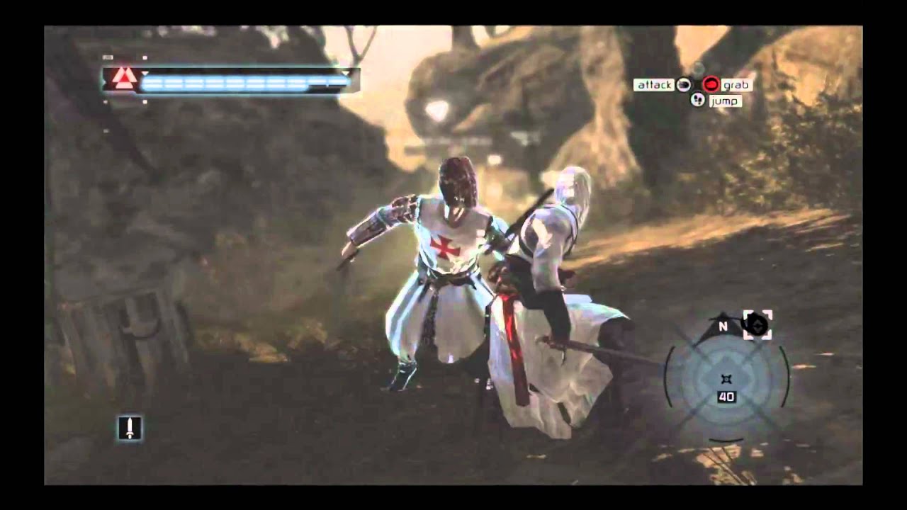 Assassin's Creed: Templar Knight using his head! - YouTube