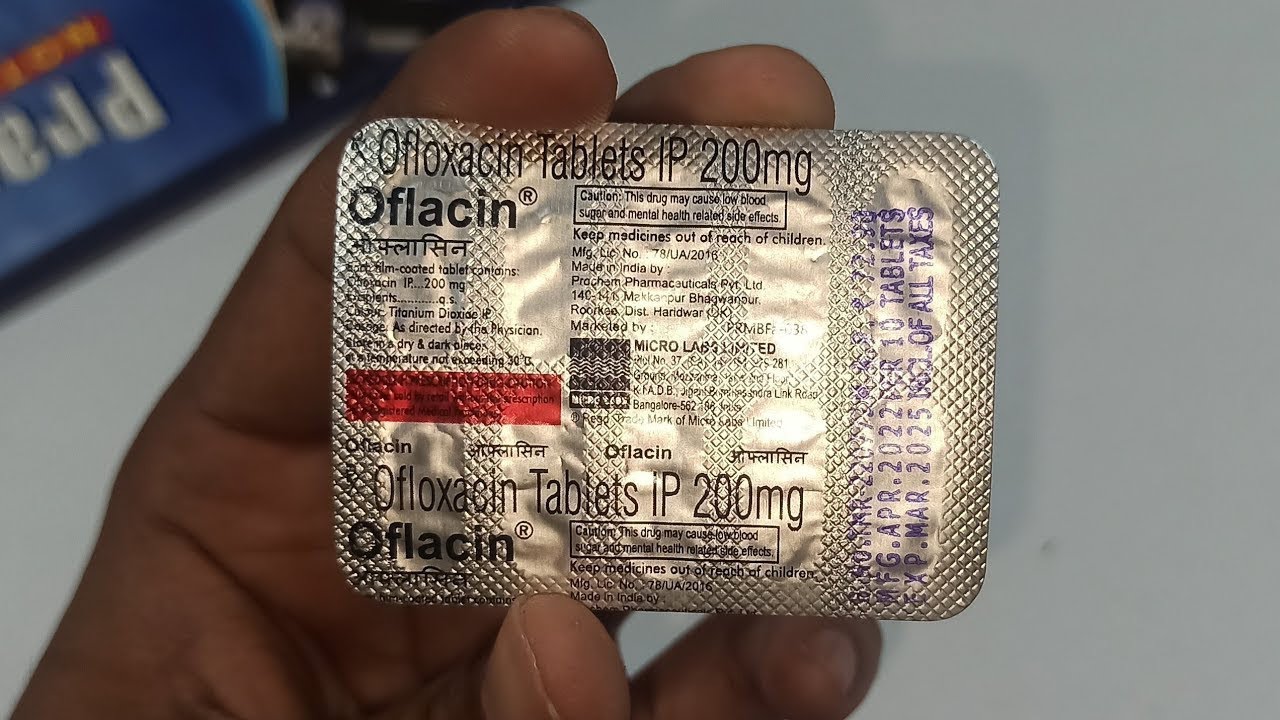 Oflacin Tablet | Ofloxacin Tablet 200 Mg Uses Side Effects in hindi ...