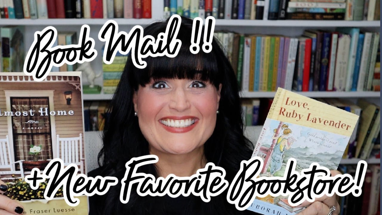 BOOK MAIL AND A NEW FAVORITE BOOKSTORE!! - YouTube