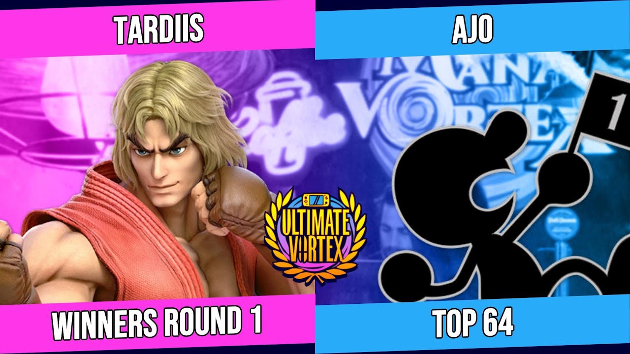 Ultimate Vortex #06-Tardiis (Ken) VS Ajo (MR.Game & Watch)WR1 - SSBU ...