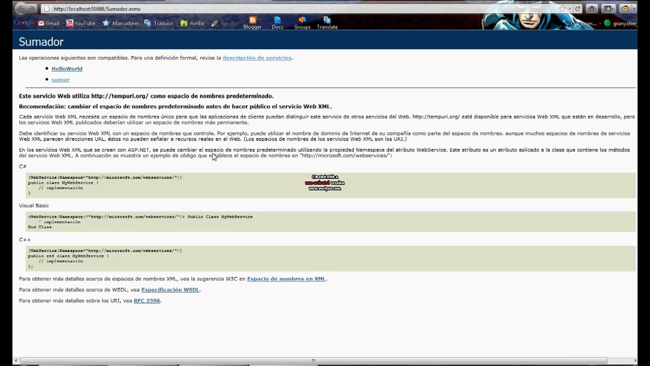 Consumir Webservices de .net desde una aplicación Java Web - YouTube