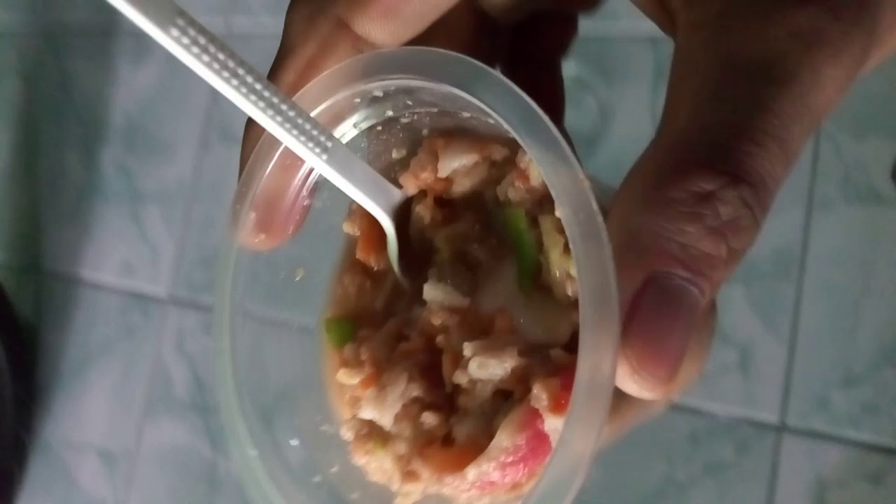 Rujak bebeg khas bandung - YouTube