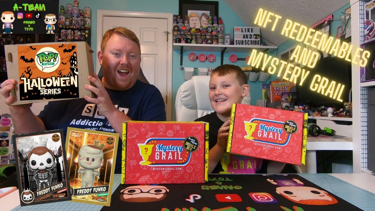 Opening ALL the GRAILS | Freddy Halloween NFT | Mystery Grail - YouTube