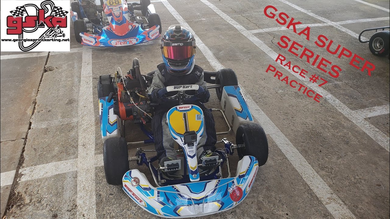 GSKA Super Series Race#7 Kid Kart Practice Session - YouTube