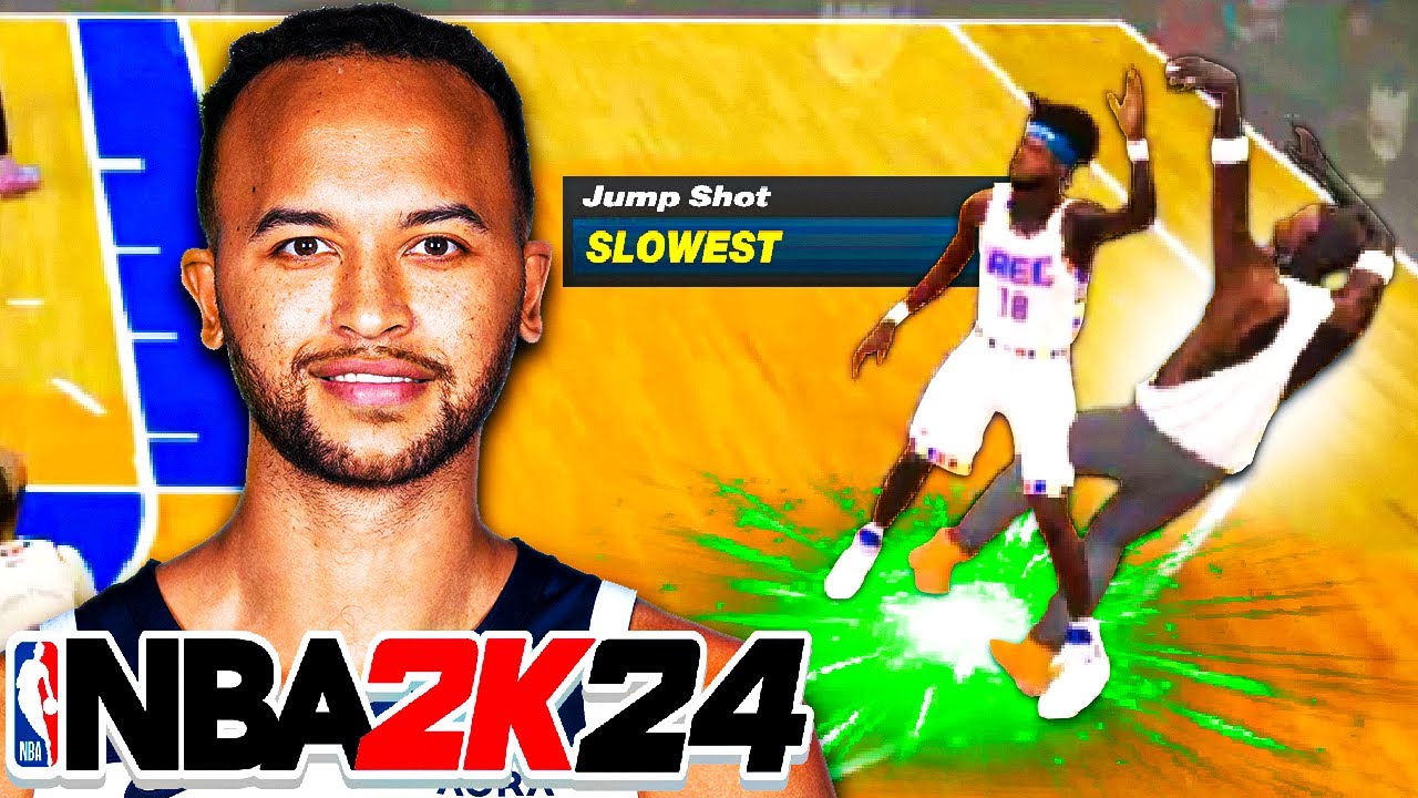 TROLLING IN RANDOM REC WITH THE *SLOWEST JUMPSHOT! NBA 2K24 NEXT GEN ...