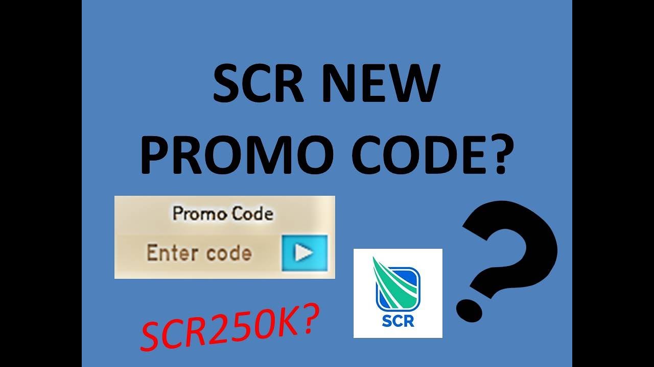 Roblox SCR NEW CODE!!!!! (Expired) - YouTube